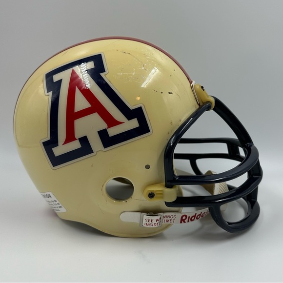 riddell | Art | Vintage Ncaa Riddell Arizona Wildcats Whitebluered ...